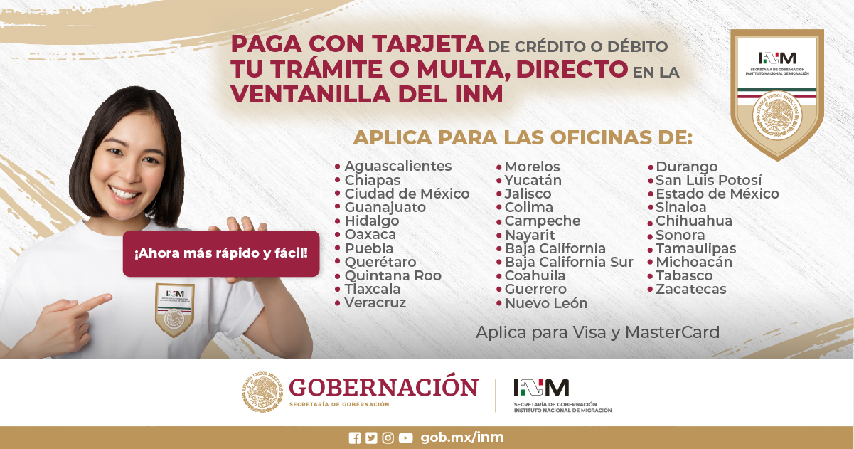 Consultar Citas INM en Durango: tramites y teléfono